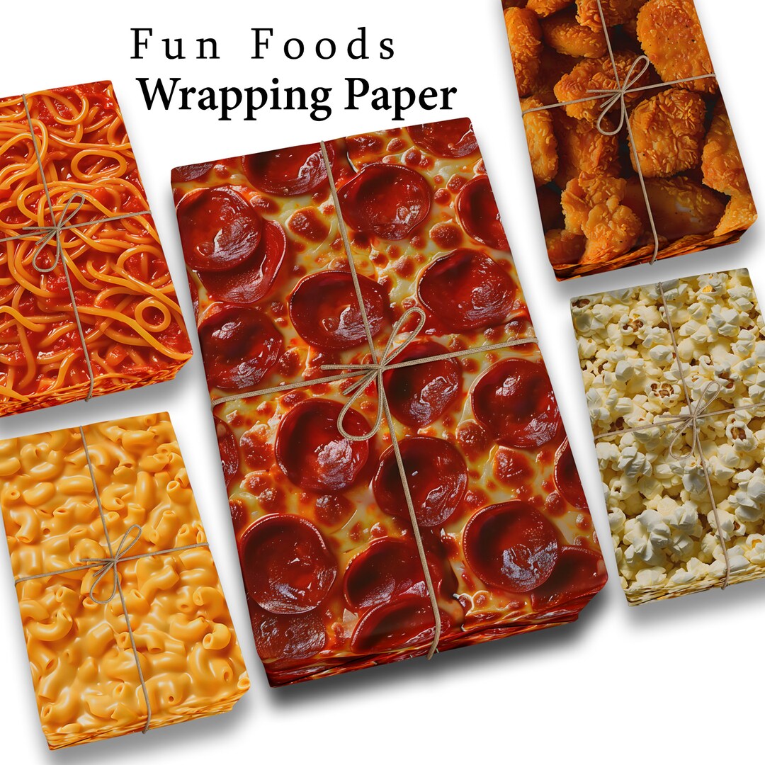 Kids Wrapping Paper for Birthday Party Gift Wrap 2024 Fun Children's ...