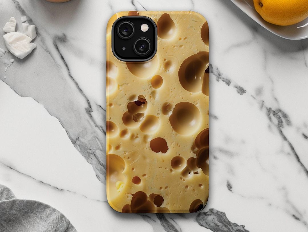 Swiss Cheese iPhone Case Weird iPhone Case Magsafe for iPhone 15 14 13 ...