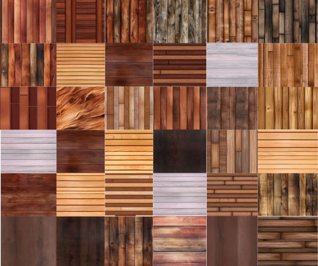 100 Unique Digital Wood Textures Adobe Photoshop Canva Print on Demand ...