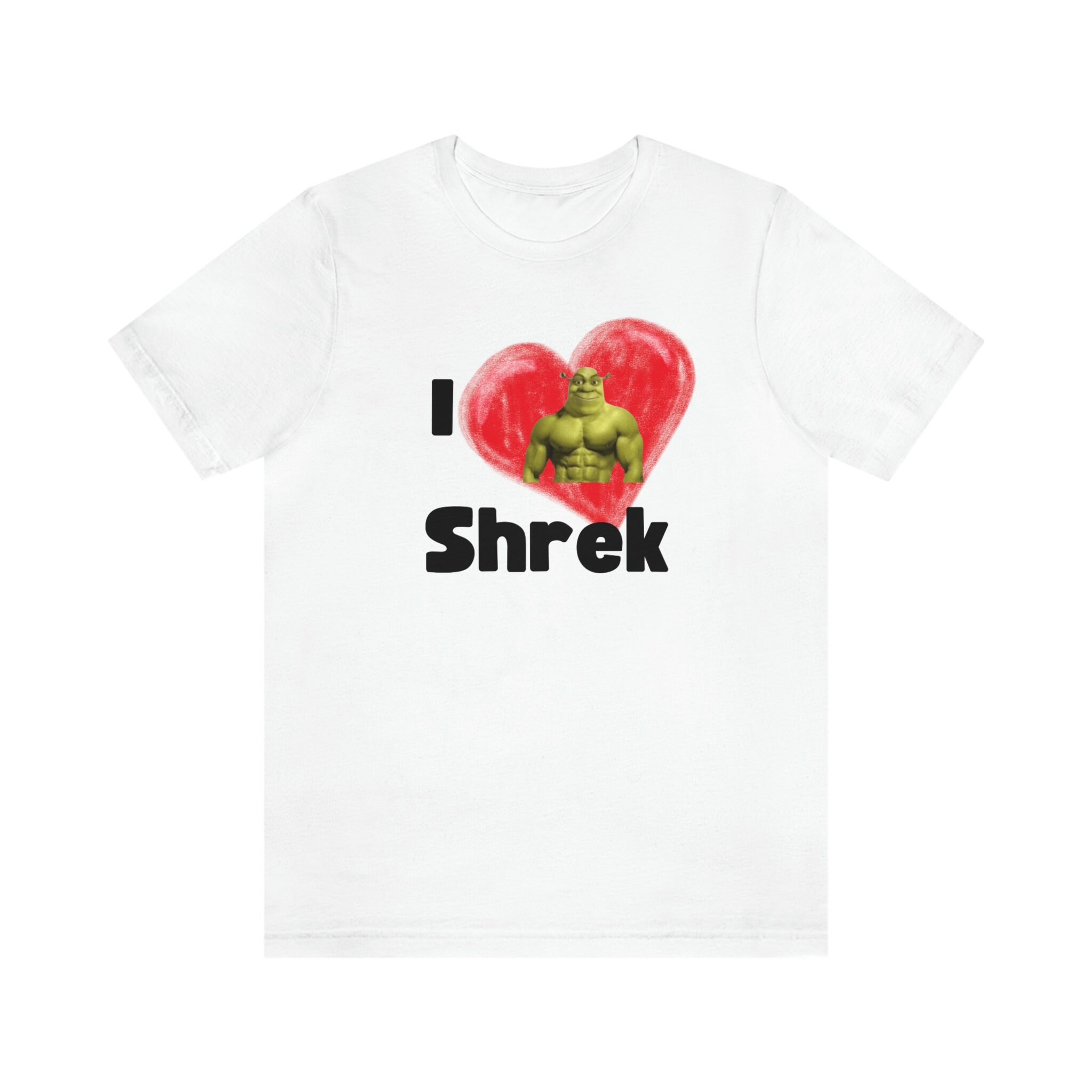 Shrek Shirt, I Love Shrek Shirt, I Love Shrek T-shirt, Shrek T-shirt ...