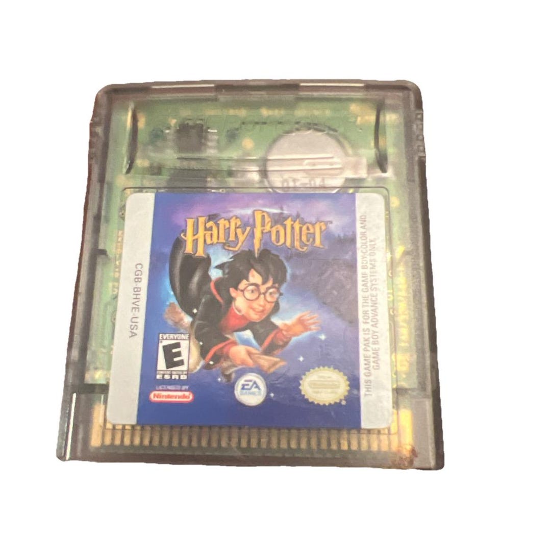 Harry Potter Gameboy Color Game. AS IS! - Etsy