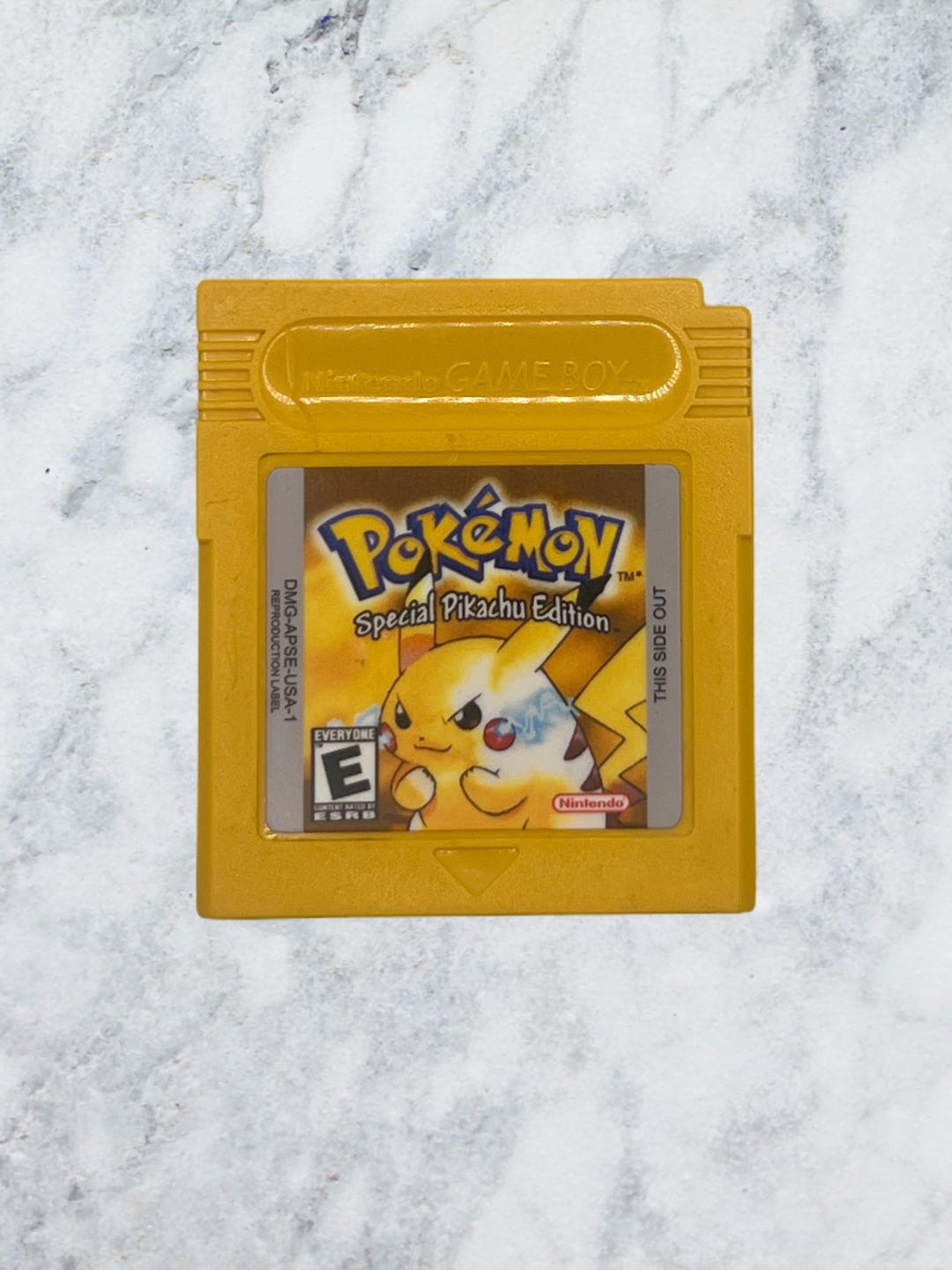 Pokemon Yellow Special Pikachu Version Gameboy Game. New Sticker. AS IS ...