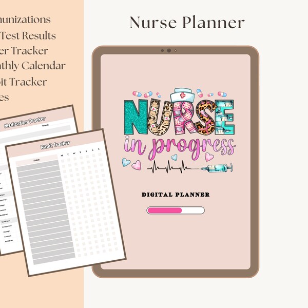 Nurse Planner - Etsy