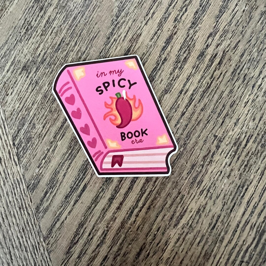 Spicy Book Stickers, Book Lover Sticker, Book Lover Gift, Smut Stickers ...