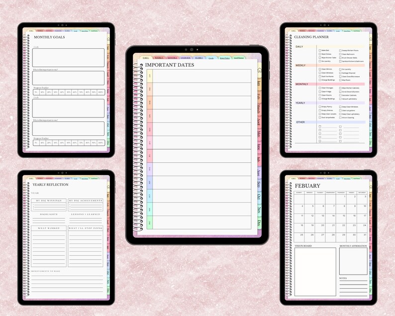 2024 Digital Planner, Dated 2024 Digital Planner, Dated Digital Planner ...
