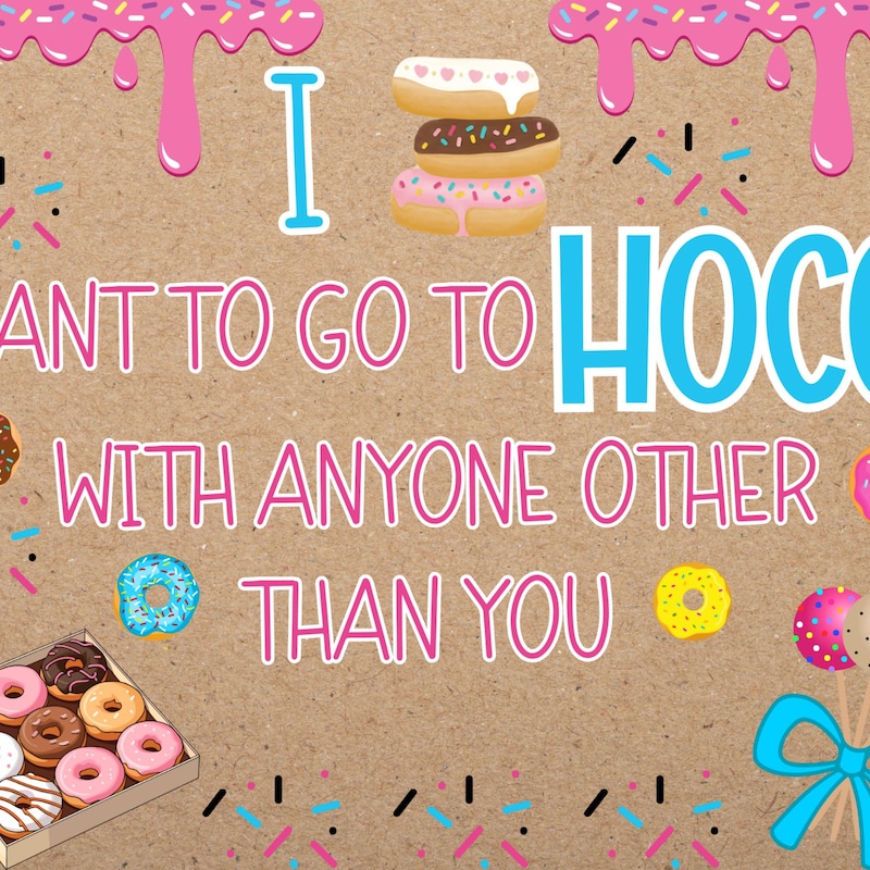 Custom Hoco Proposal Poster - Etsy