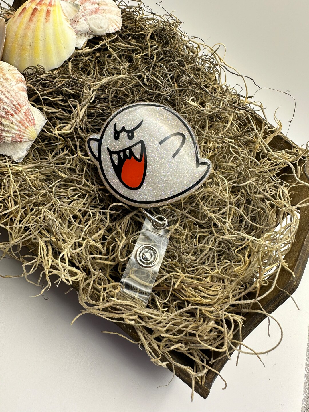 Boo Badge Reel - Etsy