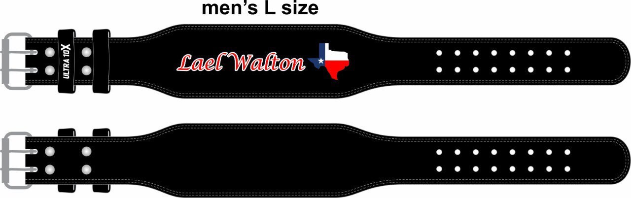 Personalized Leather Gym Belt, Custom Name Embroidered Belt, Women ...