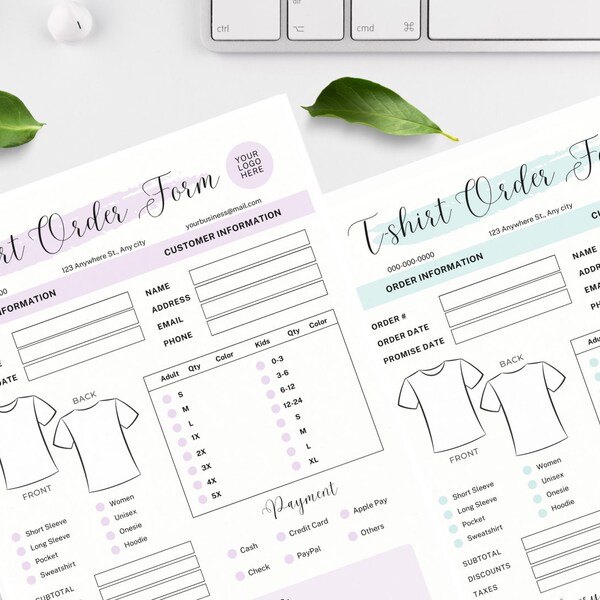 Custom Order Form - Etsy