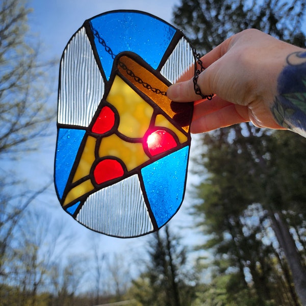 Stained Glass Pizza - Etsy
