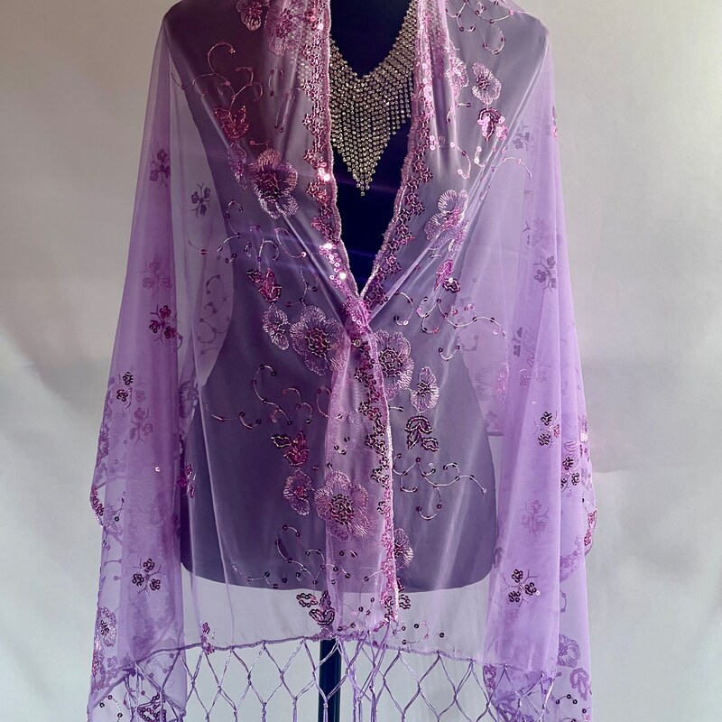 Lavender Scarf - Etsy