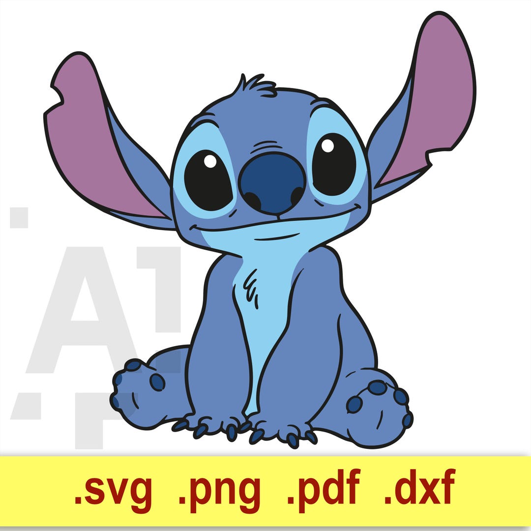 Stitch Svg, Png, Dxf, Pdf - Etsy