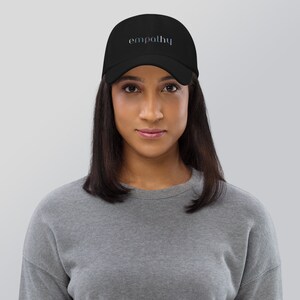Empathy Embroidered Hat - Spread Love and Understanding With This ...