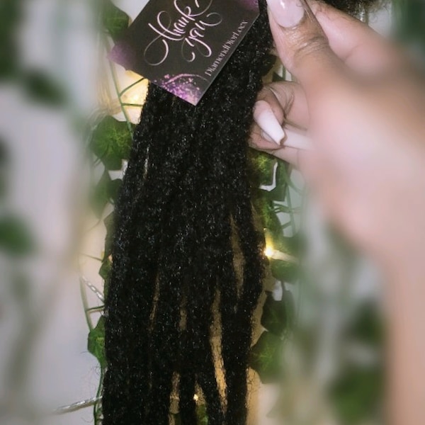 Loc Extensions Human Hair 100 - Etsy