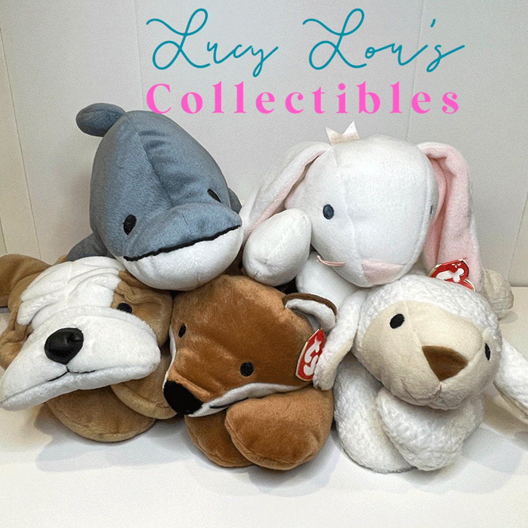 Ty PILLOW PAL Glide Dolphin Foxy Baba Lamb Vintage - Etsy