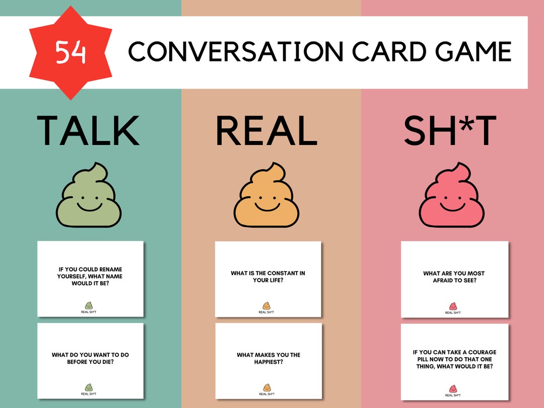 Conversation Cards | Conversation Starter | Relationship Cards | Talk ...