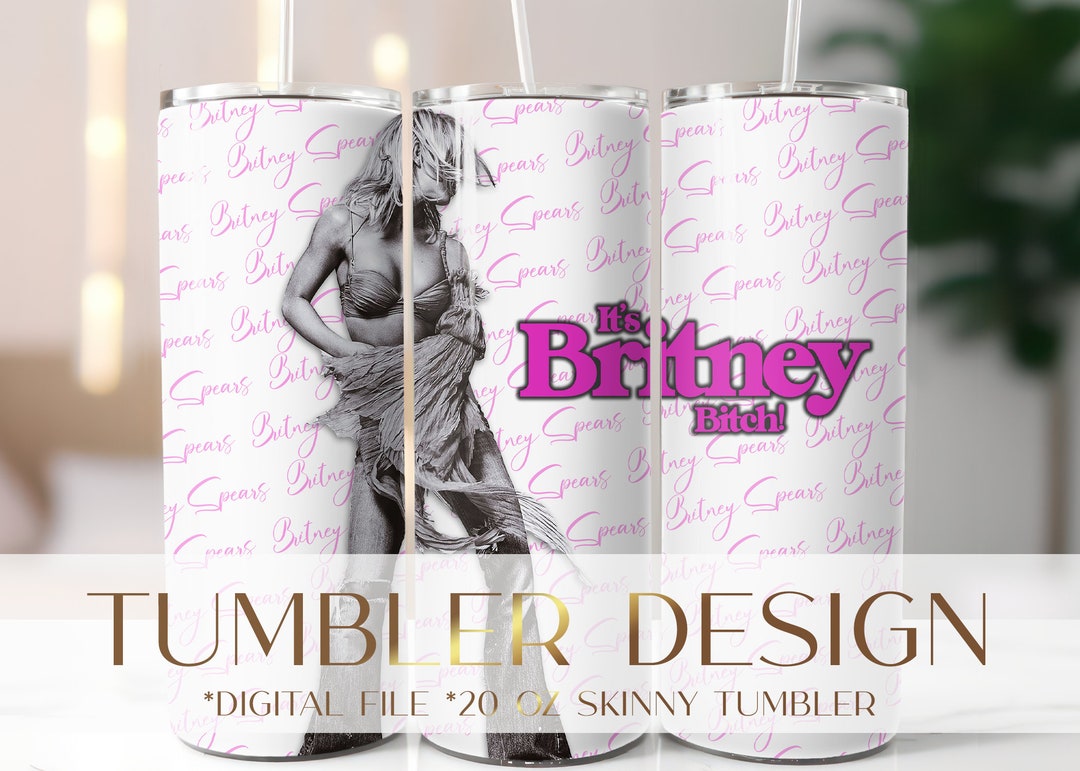 Skinny Tumbler, Britney spears, Britney spears svg, Britney tmbler, britney spears, Datei ...