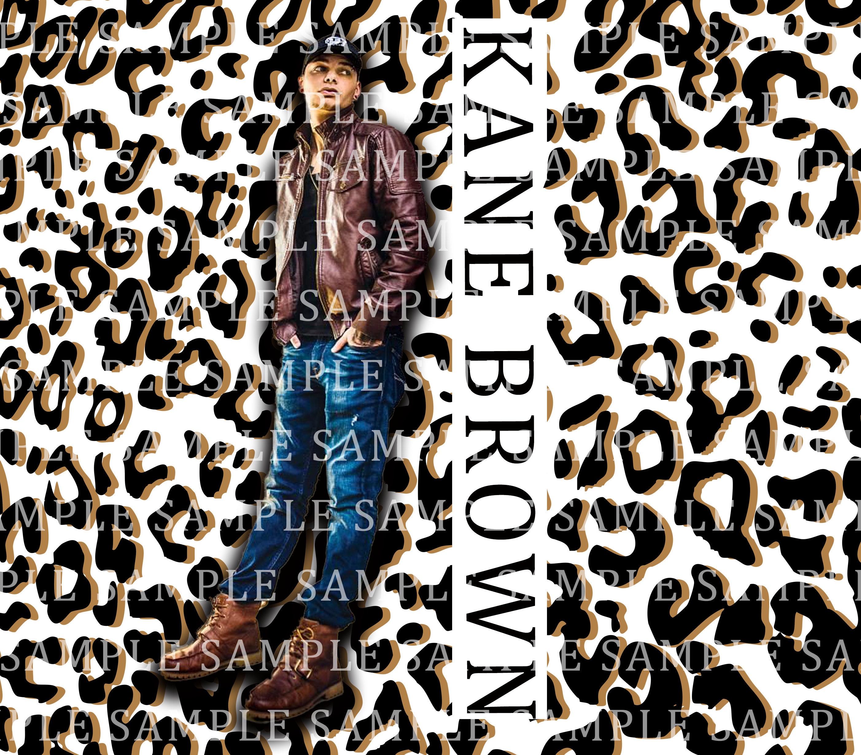 Kane Brown Digital Png File / Art Straight Sublimation Tumbler - Etsy