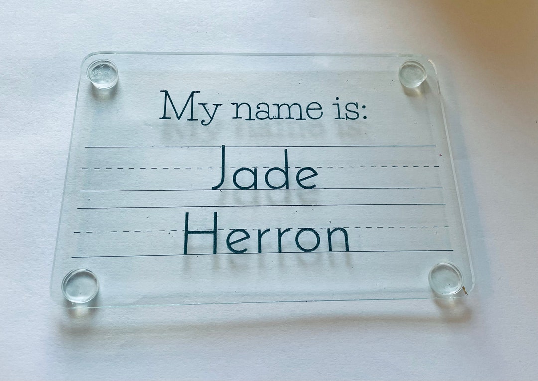 Traceable Name Board - Etsy