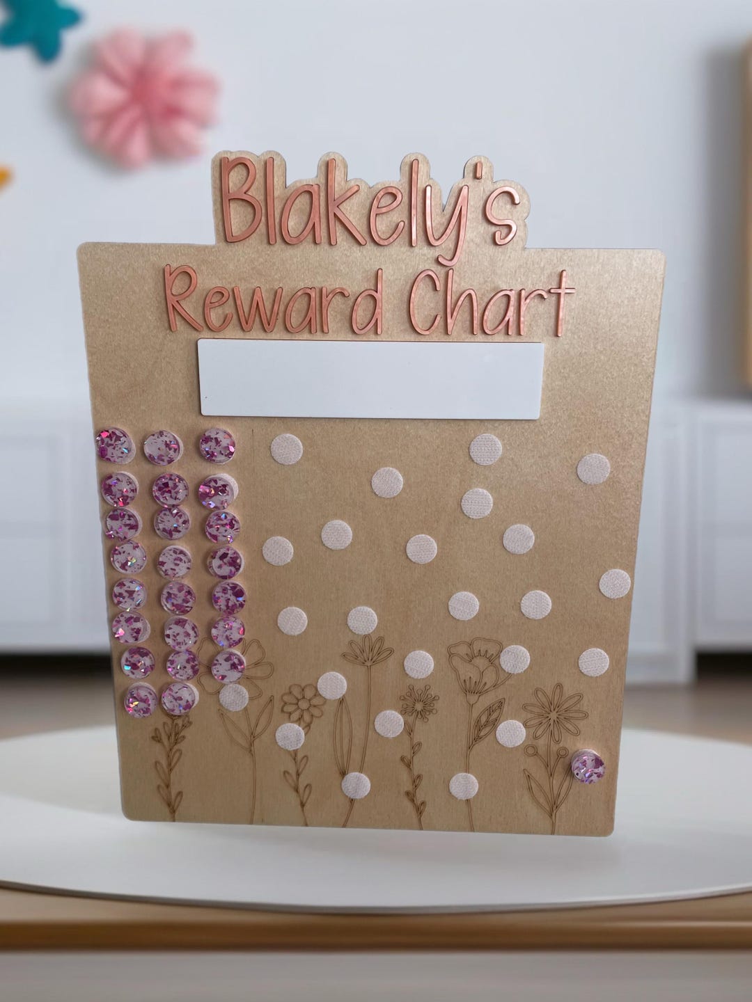 Reward Chart | Personalized Reward Chart | Chore Chart - Etsy