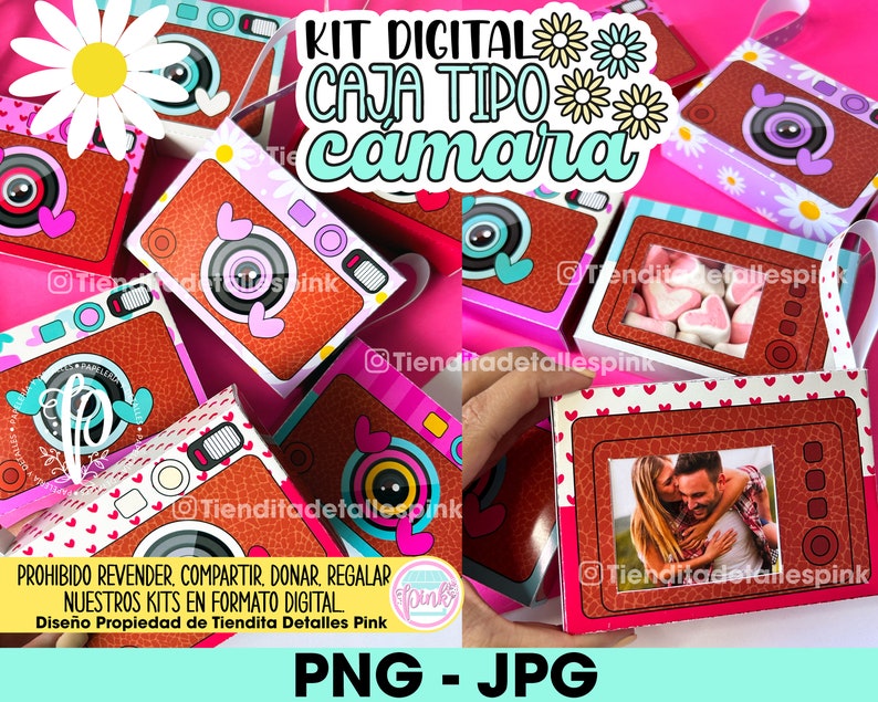 Template Camera Type Boxes, Camera Box, Camera Type Box - Etsy