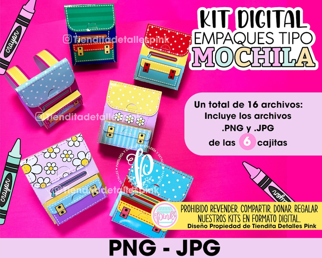 Template Backpack Boxes, Backpack Box, Bag Box - Etsy