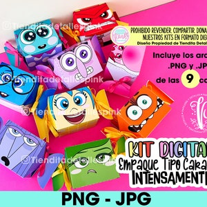 Template Candy Box, Children's Boxes, Happy Childrens Day, Inside Out ...