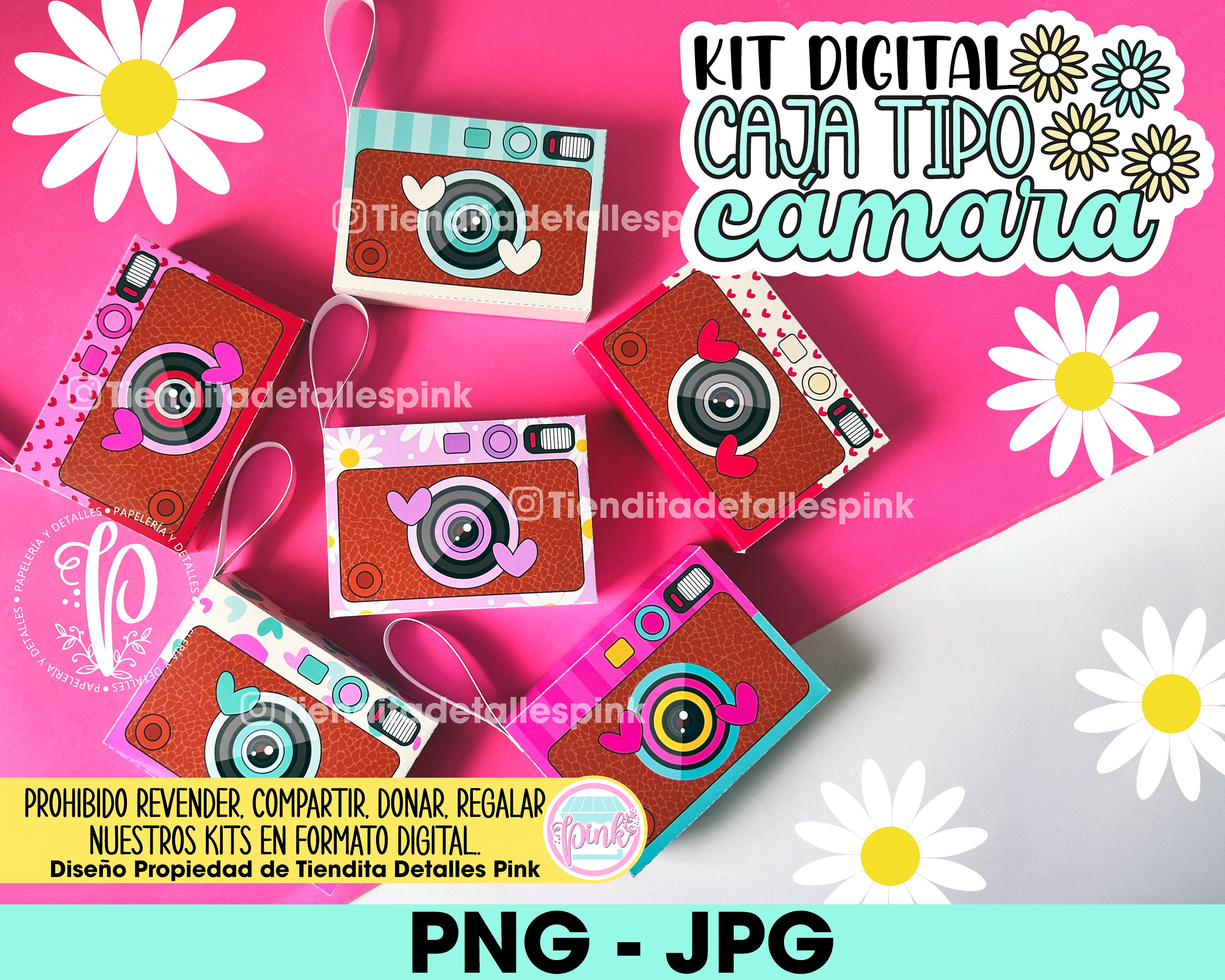 Template Camera Type Boxes, Camera Box, Camera Type Box - Etsy
