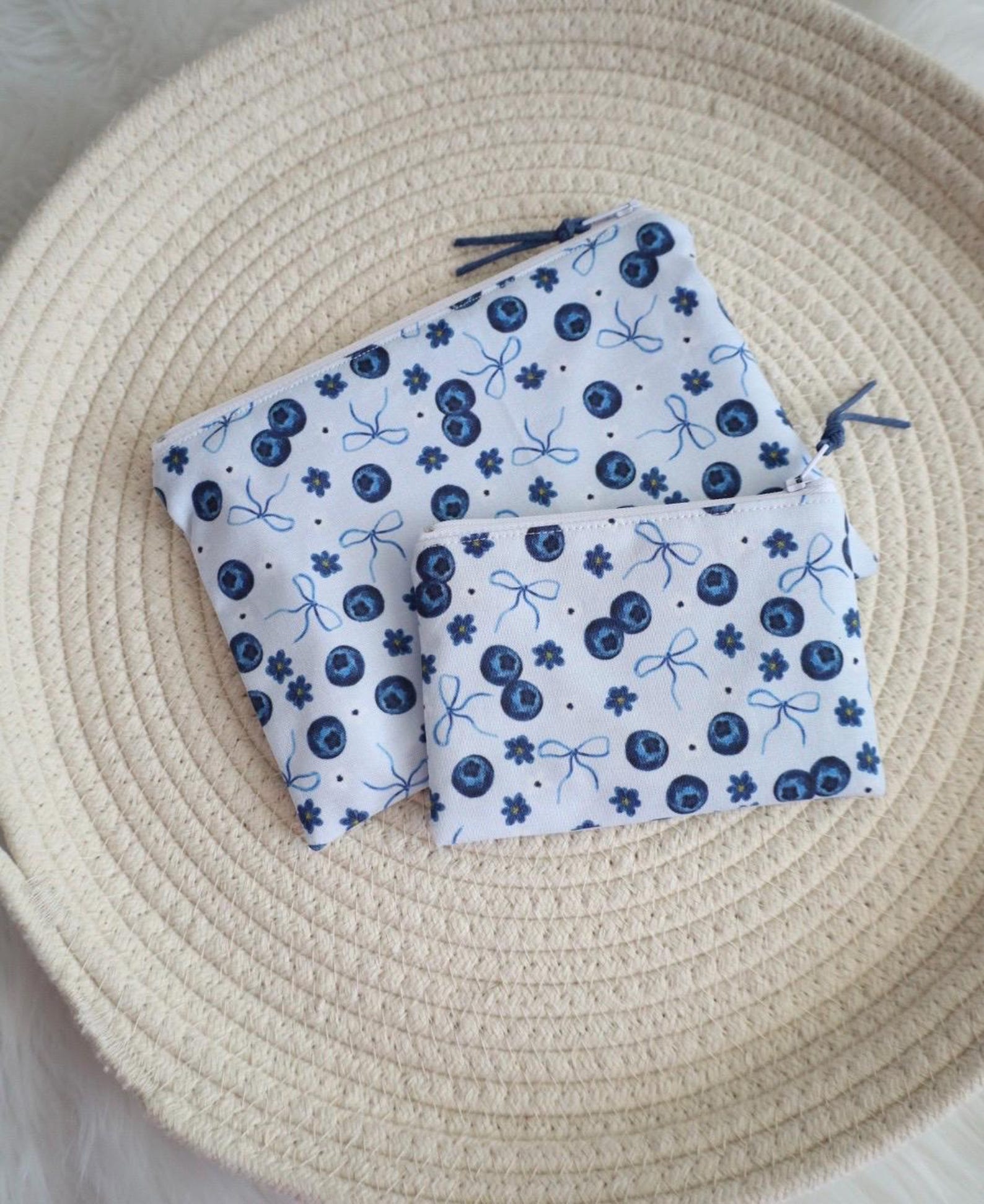 Blueberry Coin Purse, Gift Card Holder, Blueberry Wallet - Etsy