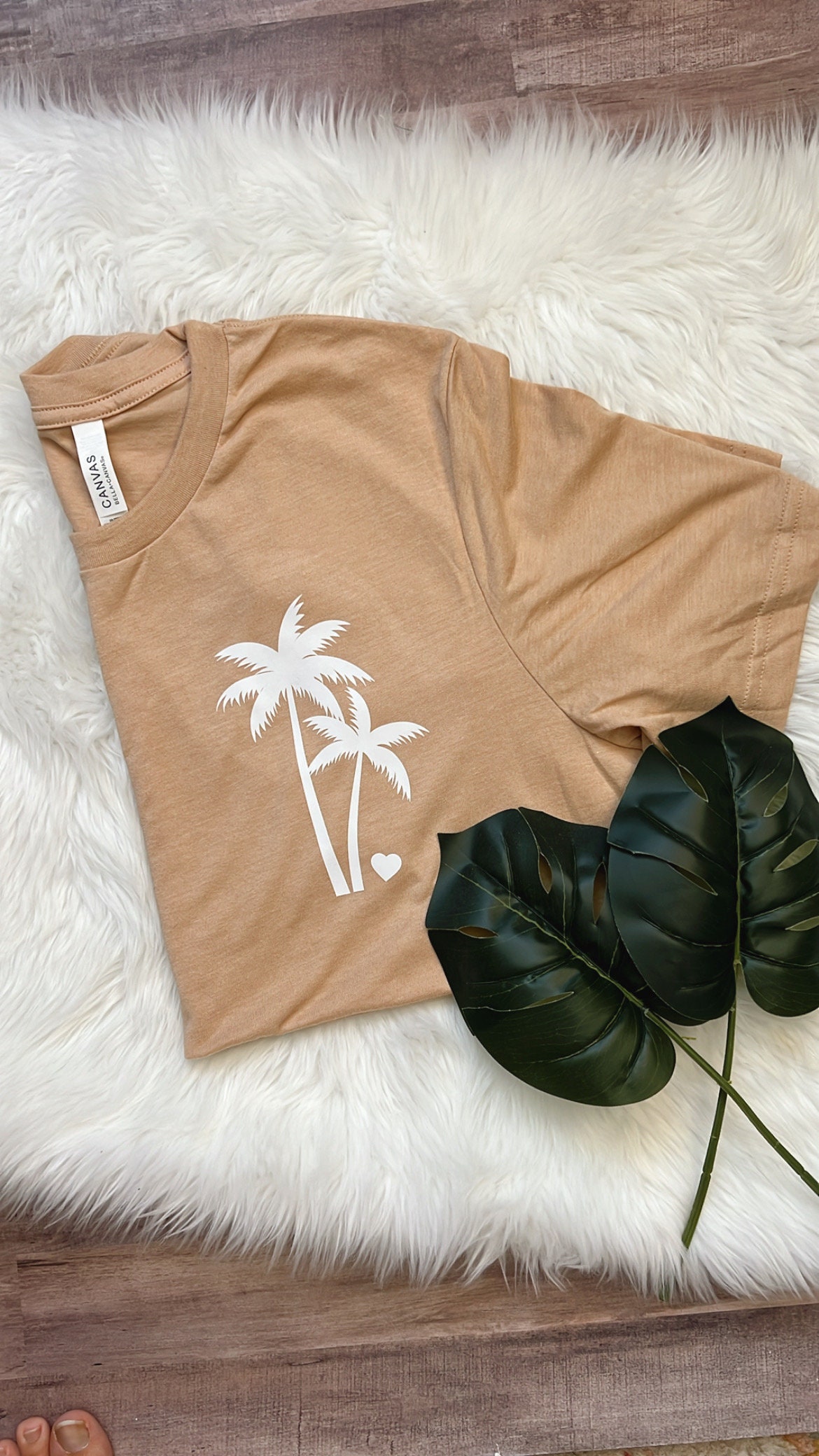 Palm Tree T Shirt, Cute Palm Tree Shirt, Beach Shirt, Tropical Shirt ...