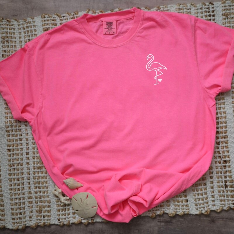 Flamingo Shirt - Etsy