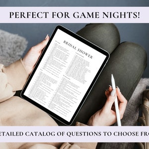 Lavender Floral Bridal Shower Jeopardy Game: Editable Canva Template ...