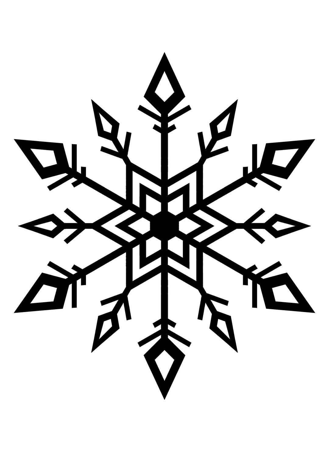 Snowflake 003 SVG and PNG for Cameo Cricut & Silhouette Machines - Etsy