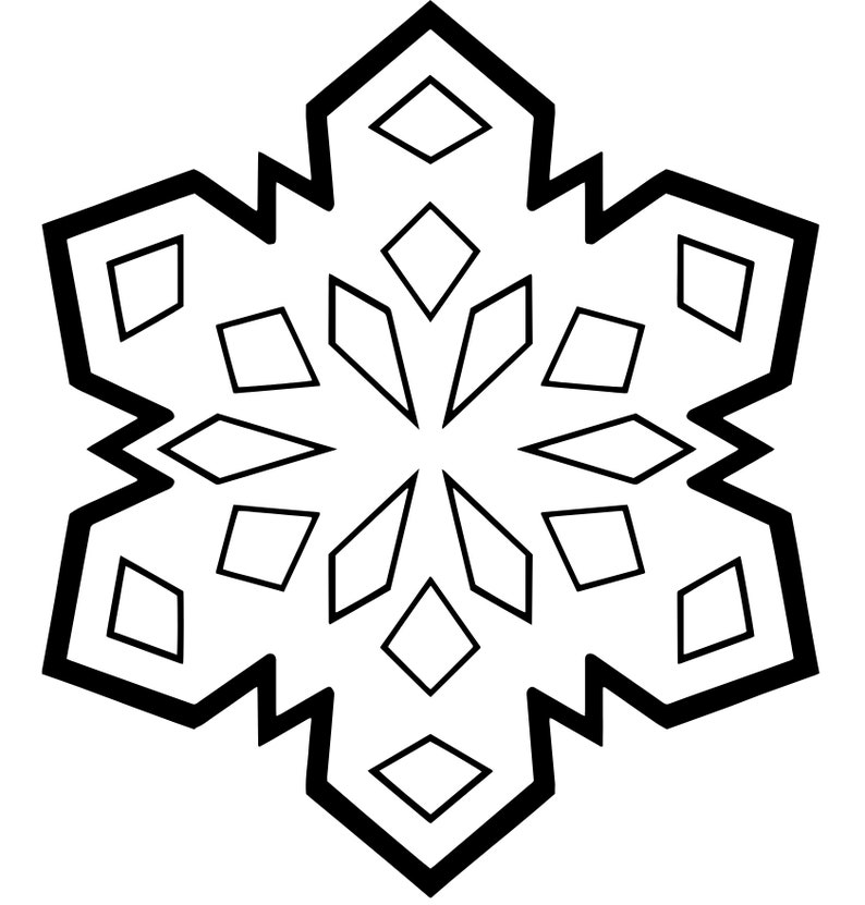 Snowflake 010 SVG and PNG for Cameo, Cricut & Silhouette Machines - Etsy