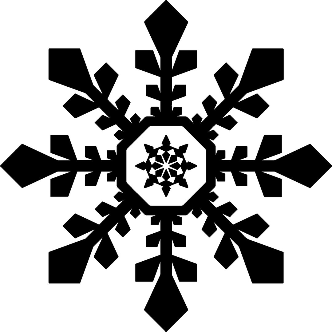Snowflake 012 SVG and PNG for Cameo, Cricut & Silhouette Machines - Etsy