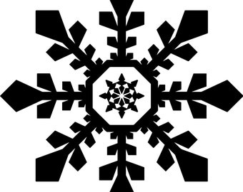 Snowflake 003 SVG and PNG for Cameo Cricut & Silhouette - Etsy