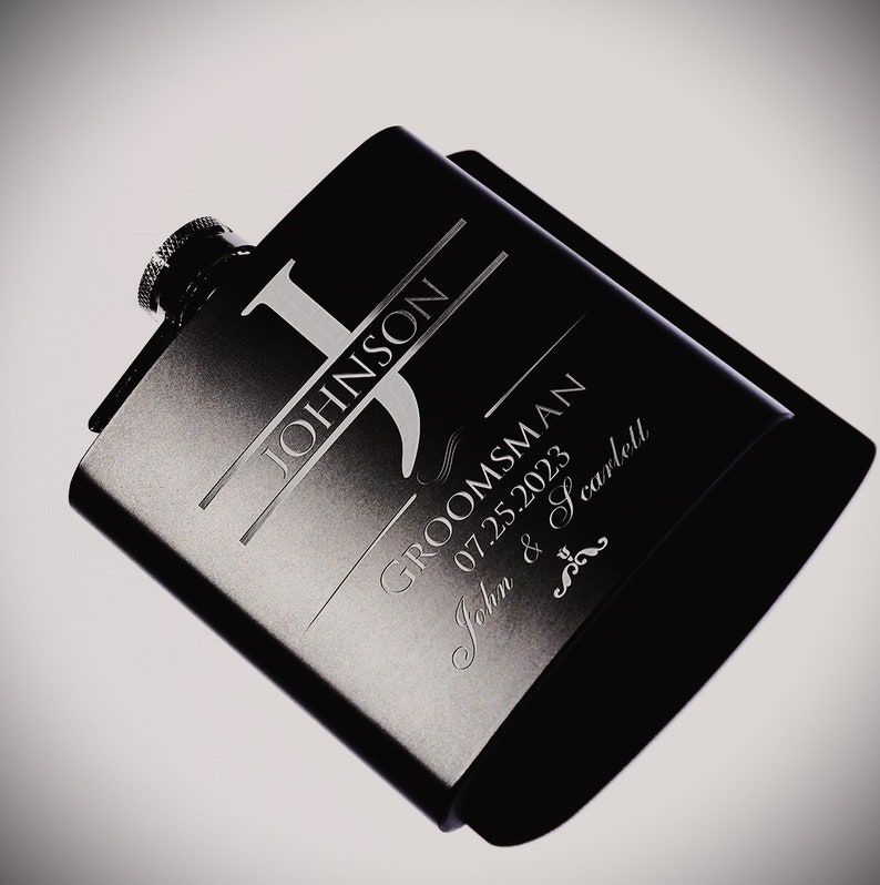 Custom Stainless Steel Leather Hip Flask With Funnel - Etsy