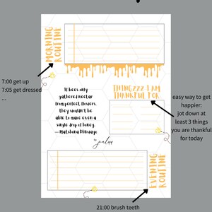 Digital Planner A4 – "beezy" – Printable Template for Everyday ...