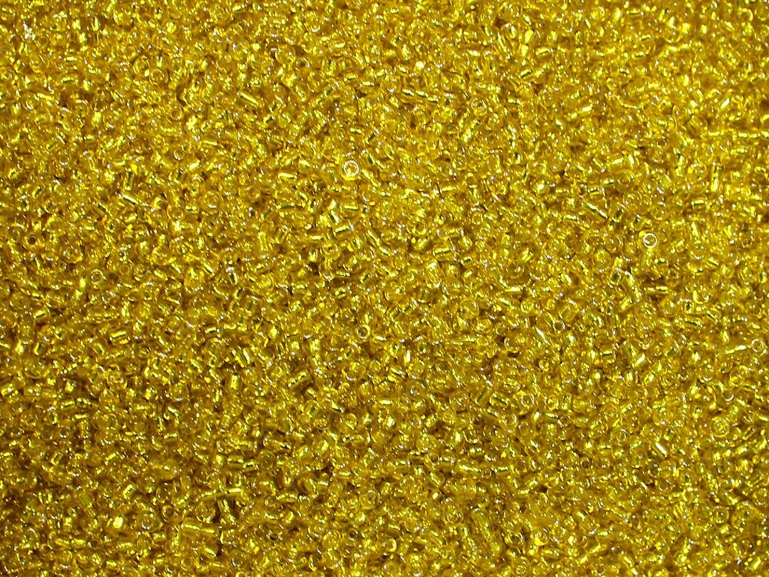 450g Small Seed Beads 12/0 | Yellow 30 Deluxe Beading Supplies | Tiny ...