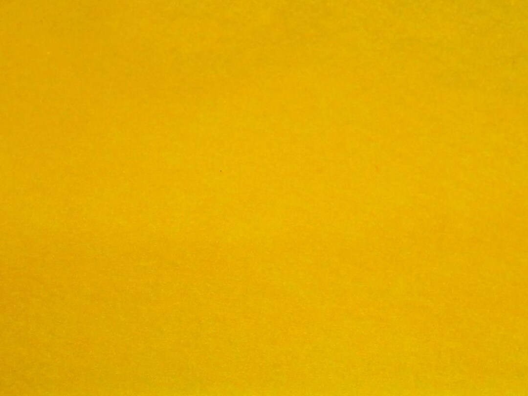 2mm Felt Yellow | Craft Felt Fabric | 3ft X 3ft Wool Blend | DIY Crafts ...