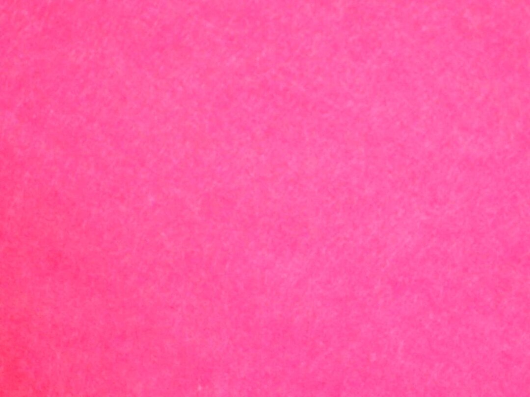 2mm Felt Sheet 25x25cm | Hot Pink Craft Fabric | Bright Pink DIY ...