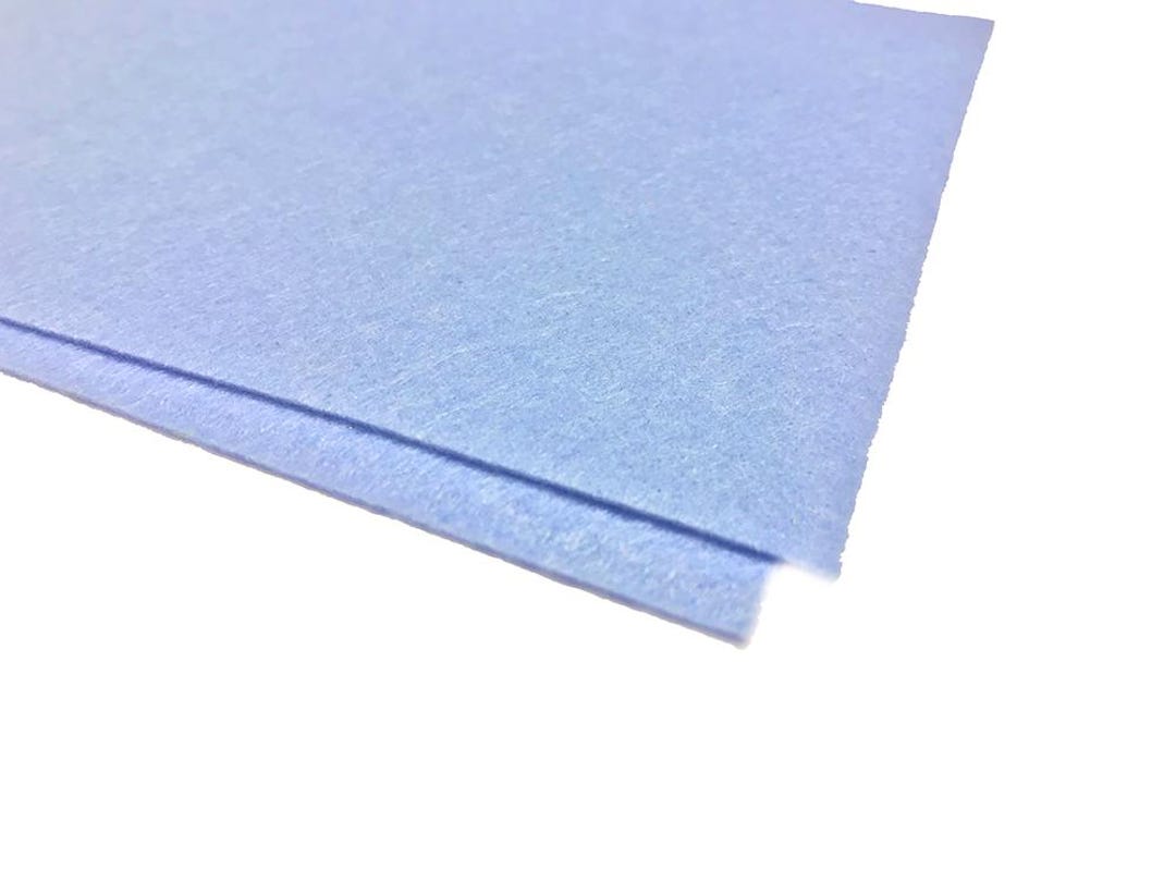 Blue Felt Sheet | 1.5mm/0.059in Thick | 30x30cm/11.81x11.81in | Craft ...