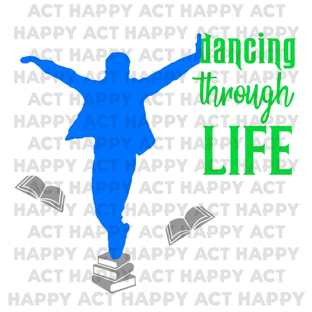 Wicked Dancing Through Life SVG - Fiyero, Books - Etsy
