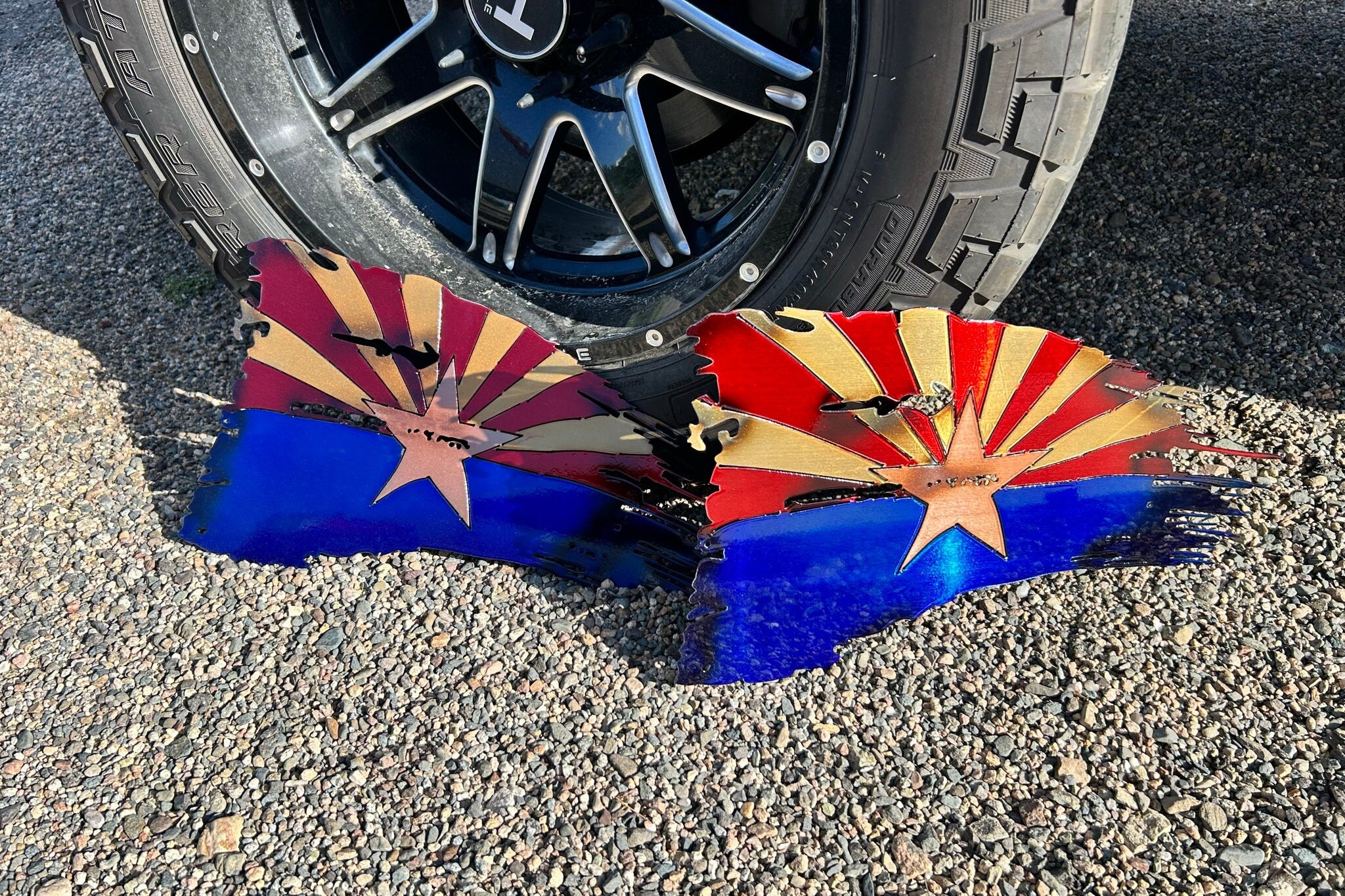 Tattered Arizona Flag - Etsy