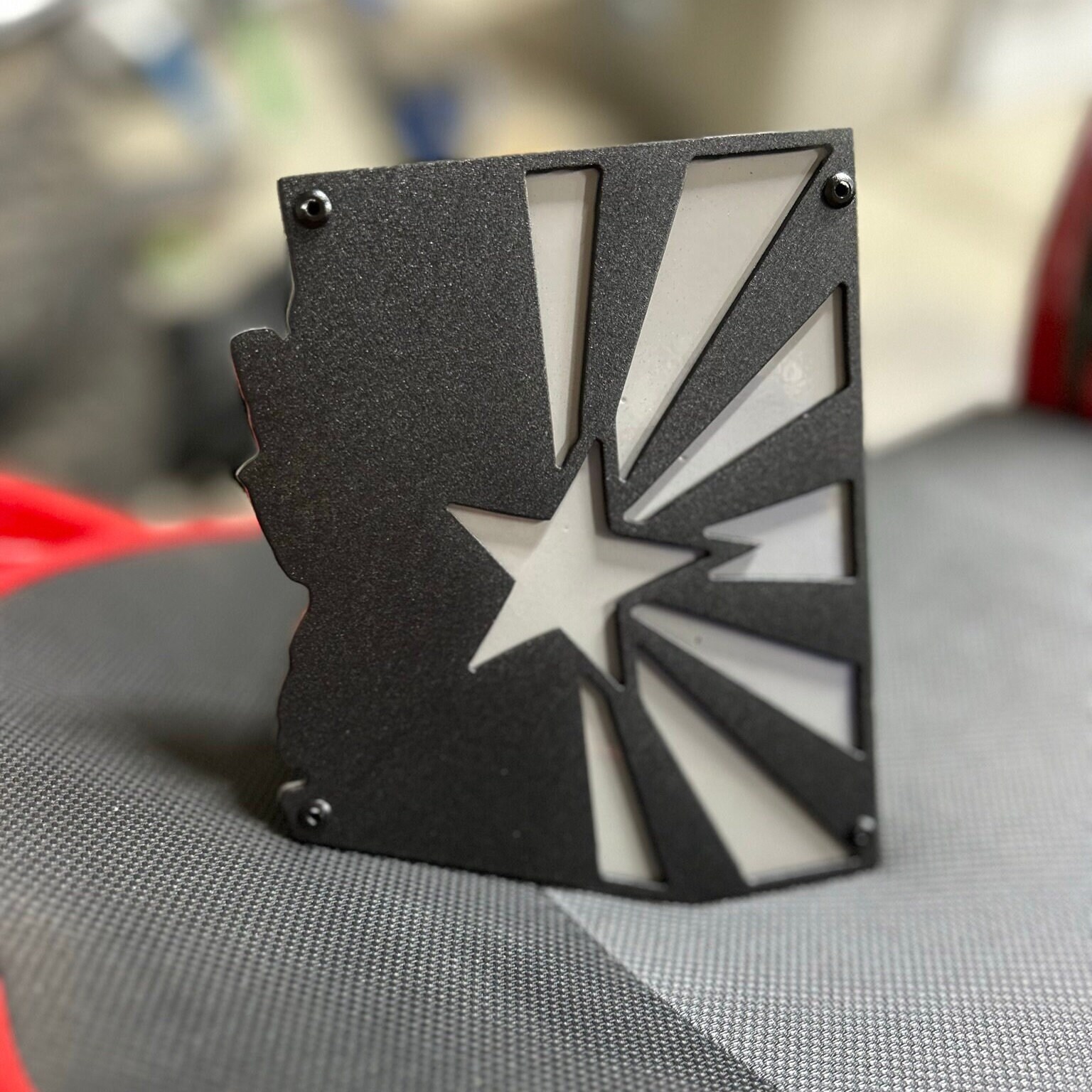 Custom Created "arizona Tundras" Metal Hitch Cover - Etsy