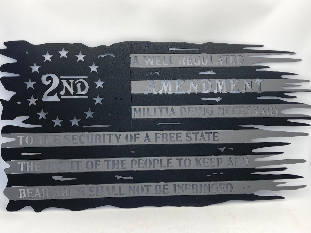 American 2nd Amendment Flag - Etsy