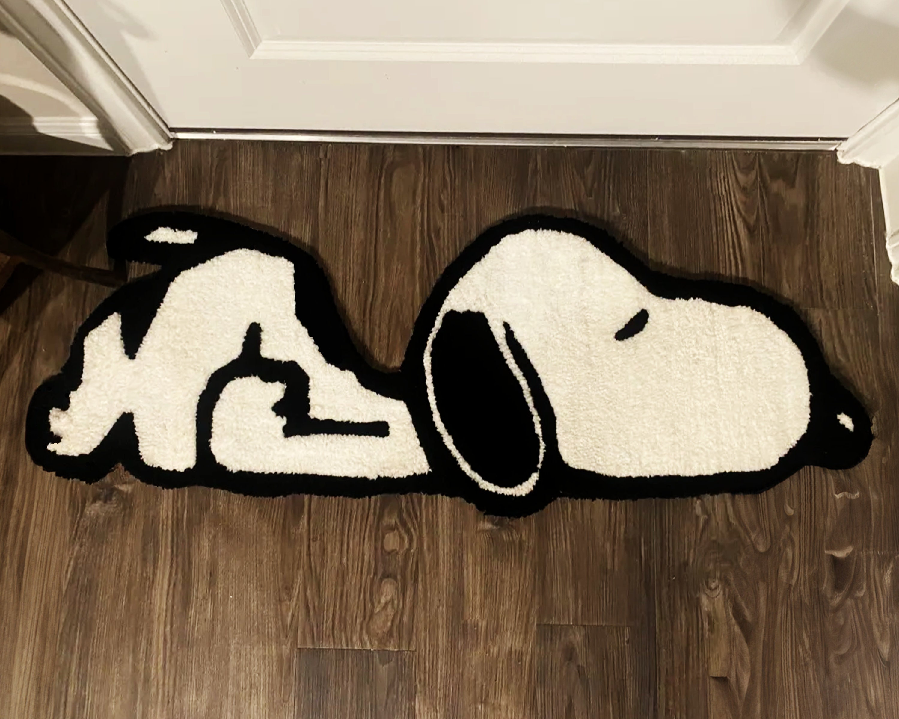 Sleeping Snoopy Rug - Etsy