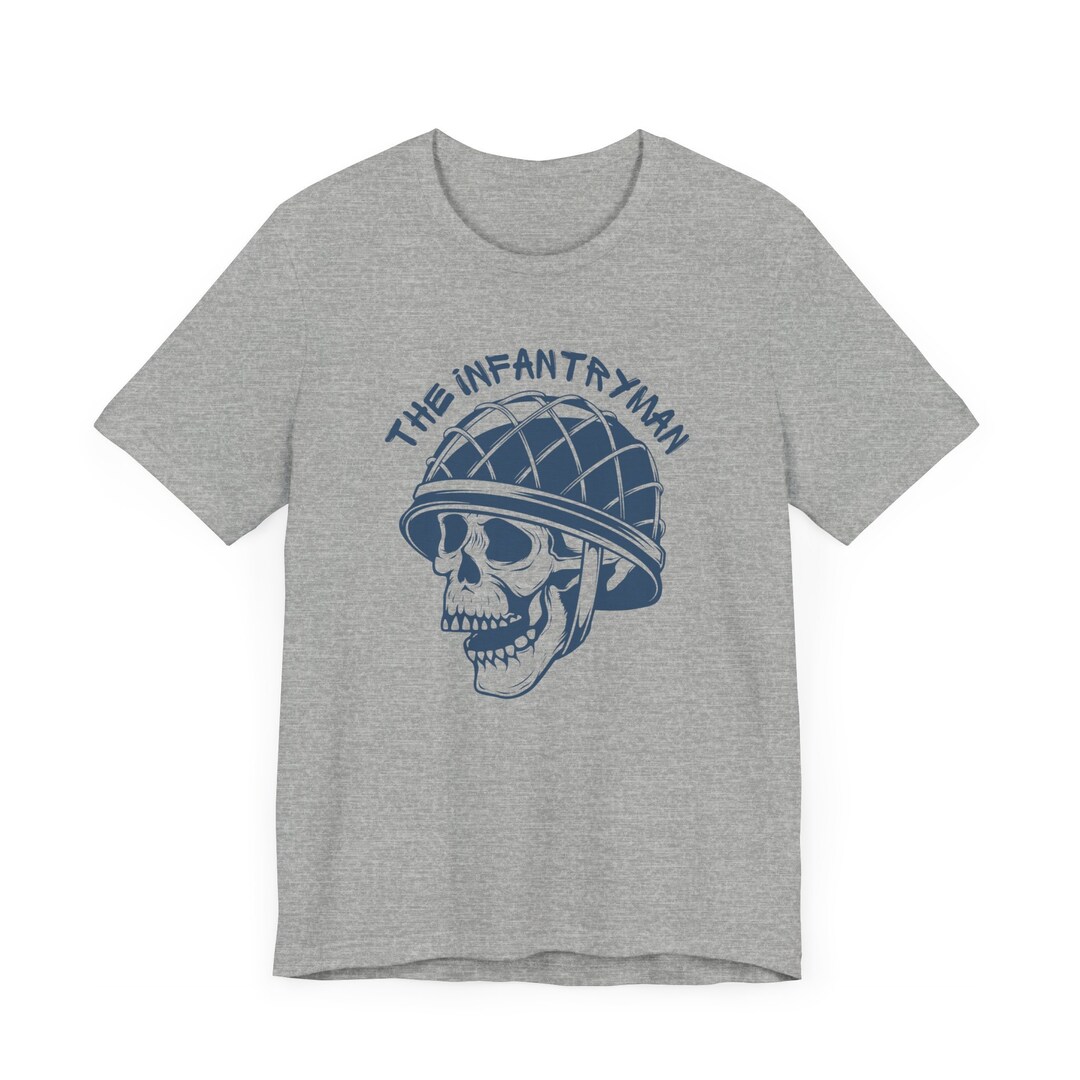 Army Infantry Shirt, Army Gift for Him, Infantry Tee, Skeleton T-shirt ...