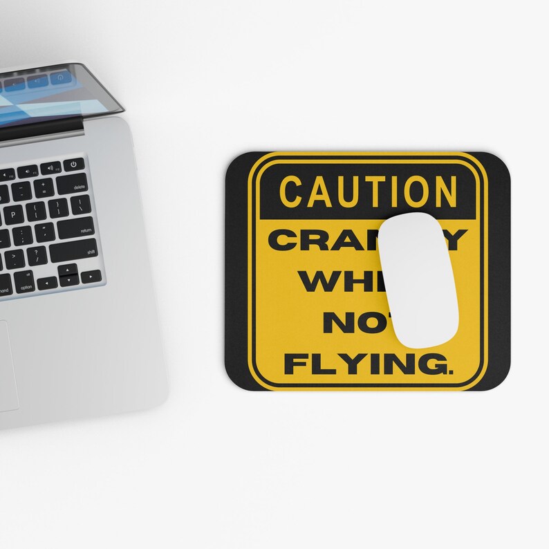 Funny Pilot Mousepad, Flight Sim Gear, Flight Simulator Mouse Pad, Gift ...