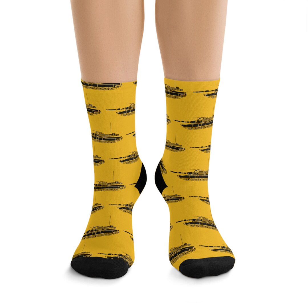 Army Tank Socks, Recycled Poly Socks, Armor Branch Army Socks, M1 ...